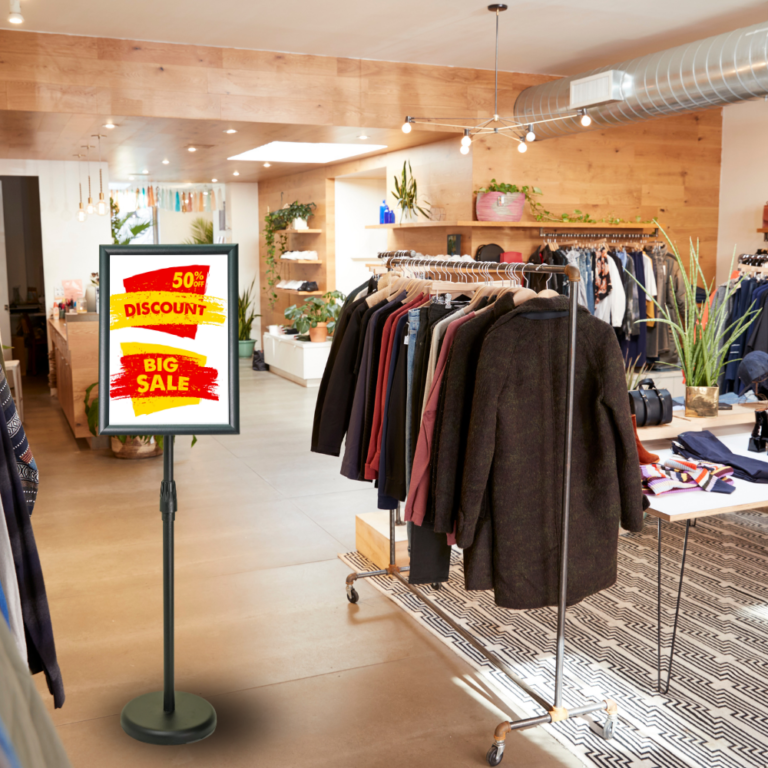 EZY Snap Stand A3 – Free Standing Signage – Impress Ltd