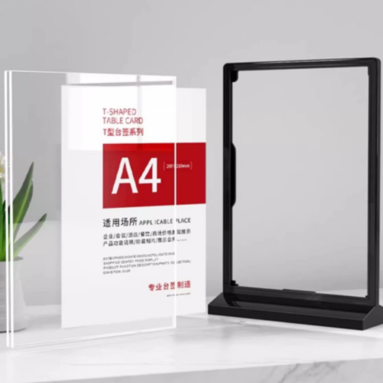 A4 T-Shape Card- Black-7507-B – Impress Ltd